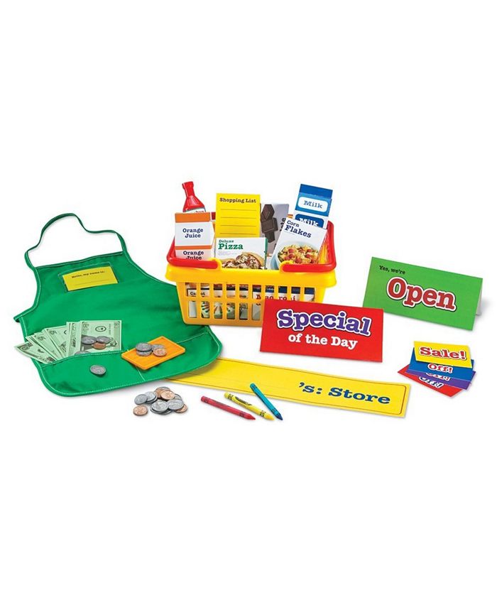 Learning Resources Play Supermarket Set 93 Pieces - Macy's