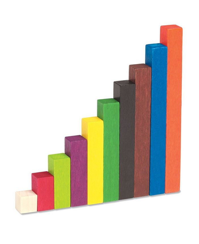 Learning Resources Wooden Cuisenaire Rods Intro Set-74 Pieces - Macy's