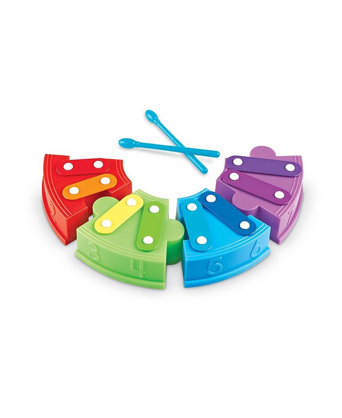 Learning Resources Rainbow Learning Xylophone 6 Pieces - Macy's