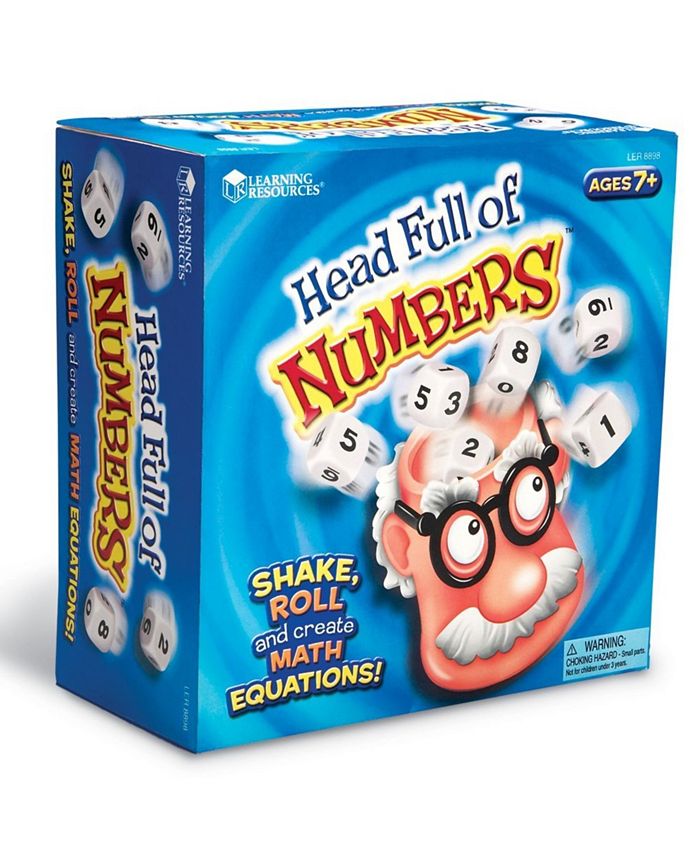 Learning Resources Head Full of Numbers Math Game - Macy's