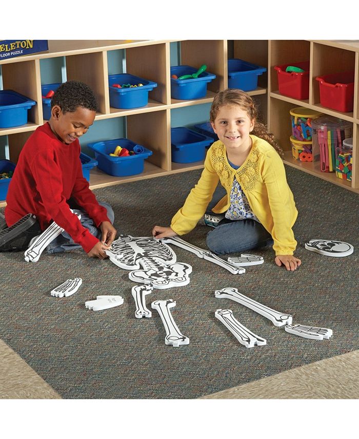 Learning Resources Skeleton Floor Puzzle 15 Pieces - Macy's