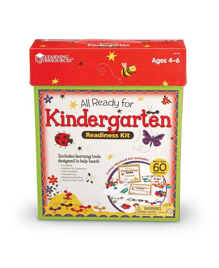 Learning Resources All Ready For Kindergarten Readiness Kit - Macy's