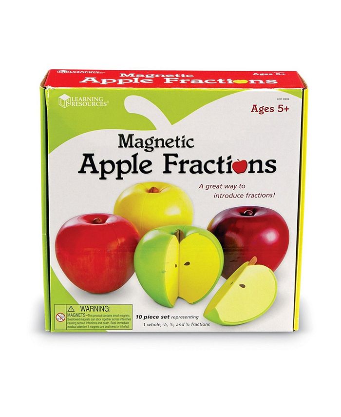 Learning Resources Magnetic Apple Fractions & Reviews - All Toys - Macy's