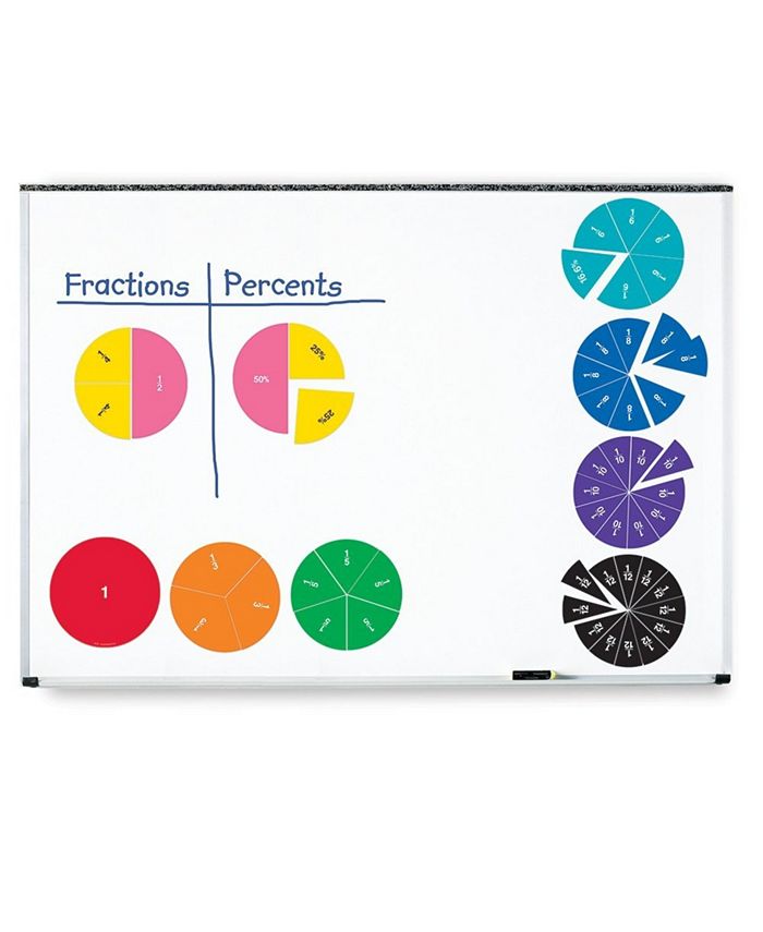 Learning Resources Double Sided Magnetic Fraction Circles - Macy's