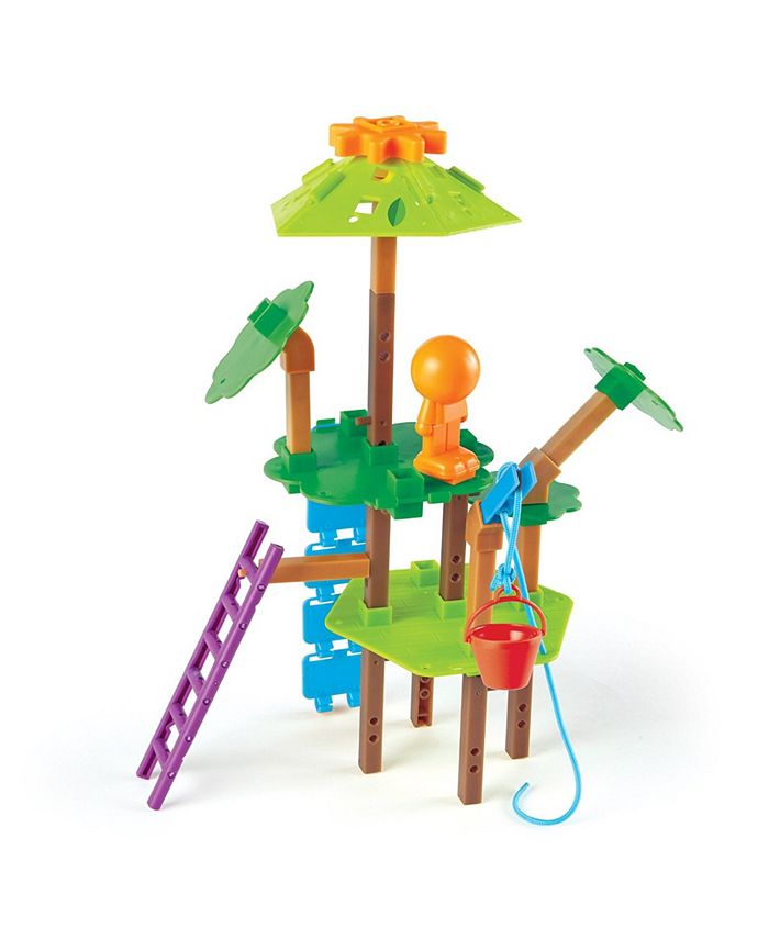 Learning Resources Tree House Engineering and Design Building Set 52 ...