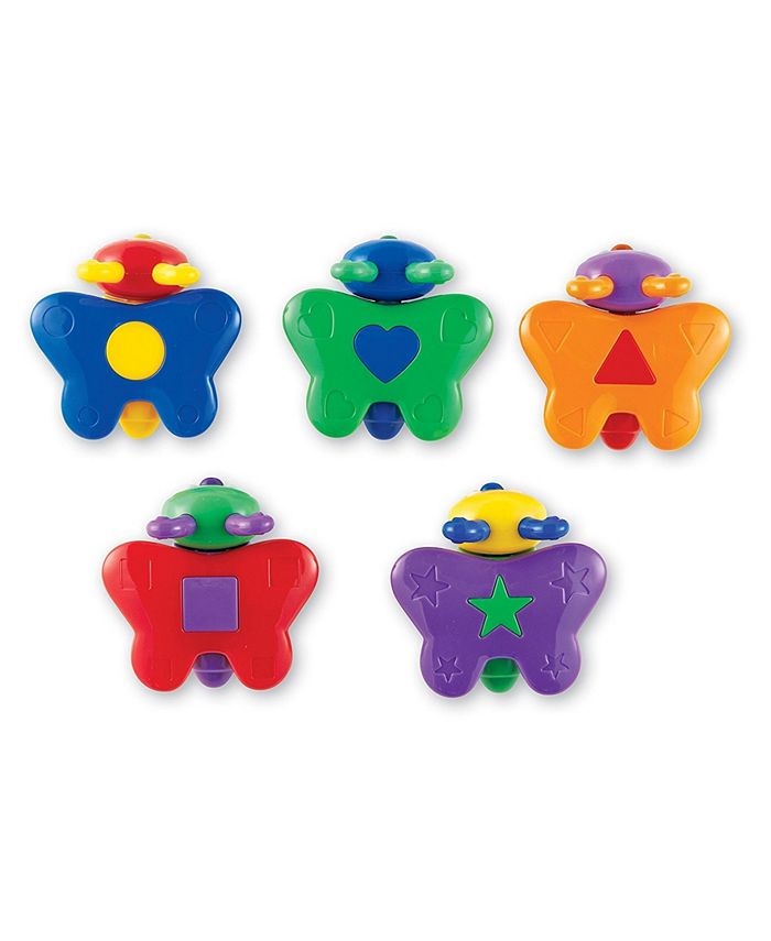 Learning Resources Snap-N-Learn Shape Butterflies - Macy's