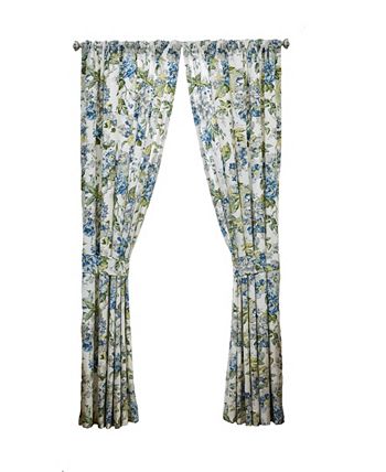 Waverly Floral Engagement Floral Window Drapery Pair - Macy's