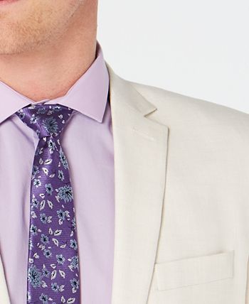 Kenneth Cole Reaction Men's Slim-Fit Stretch Cream Textured Sport Coat ...