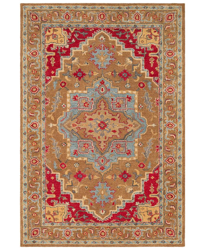 Surya Tabriz TBZ-1005 Camel 8' x 10' Area Rug - Macy's