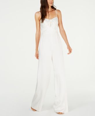 Rachel Zoe Bridgette Tie-Front Jumpsuit - Macy's