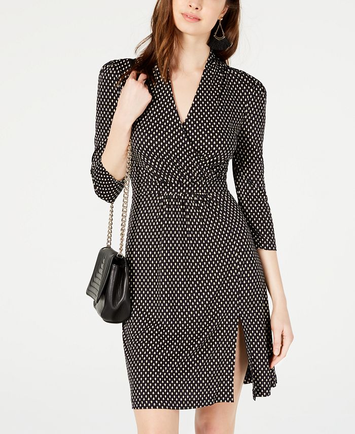 French Connection Caressa Meadow Jersey-Knit Dress - Macy's