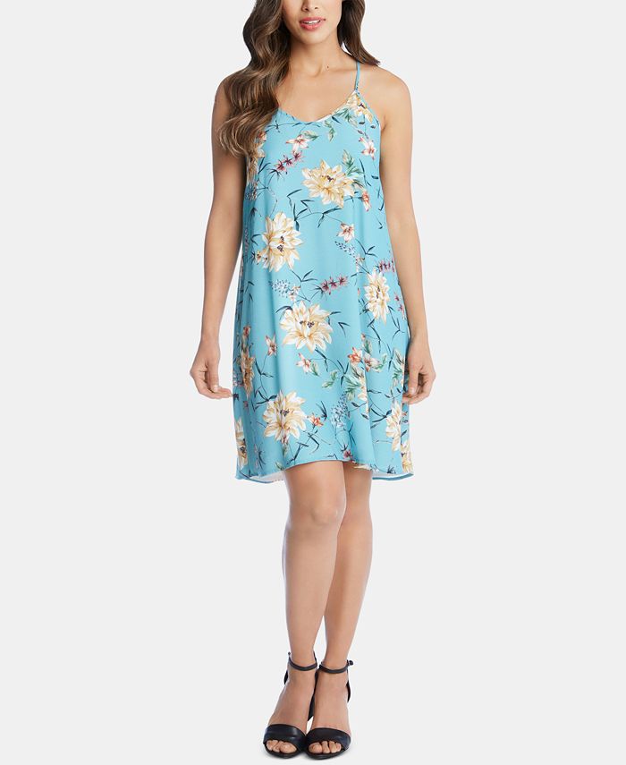 Karen Kane Printed Racerback Dress - Macy's
