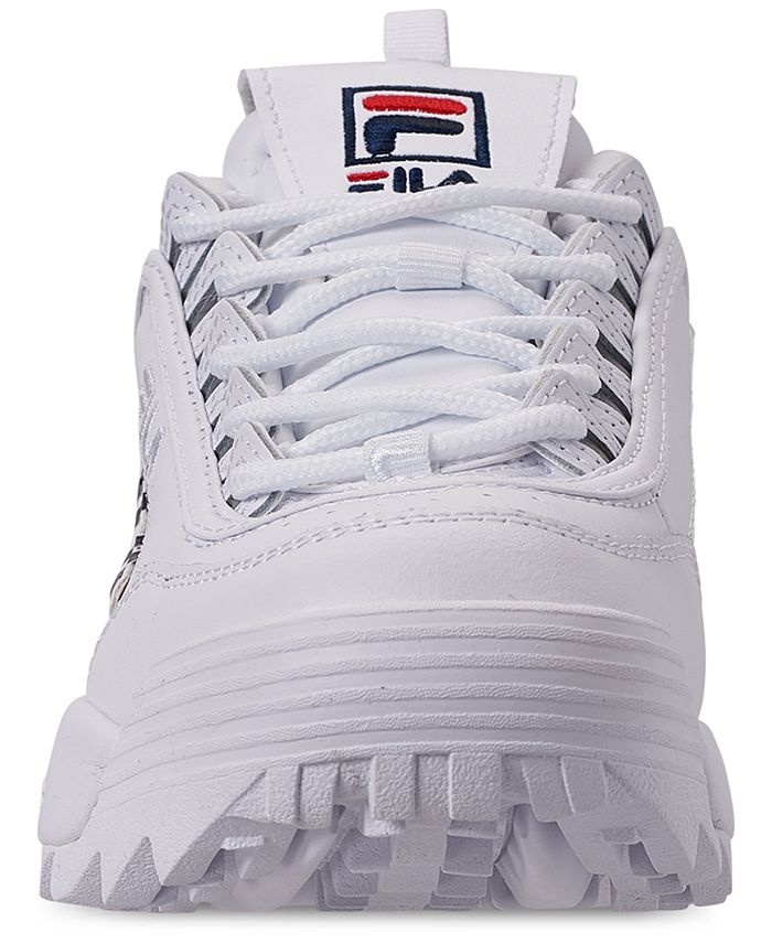 Fila Women's Disruptor II Premium Script Casual Athletic Sneakers from Finish Line - Macy's