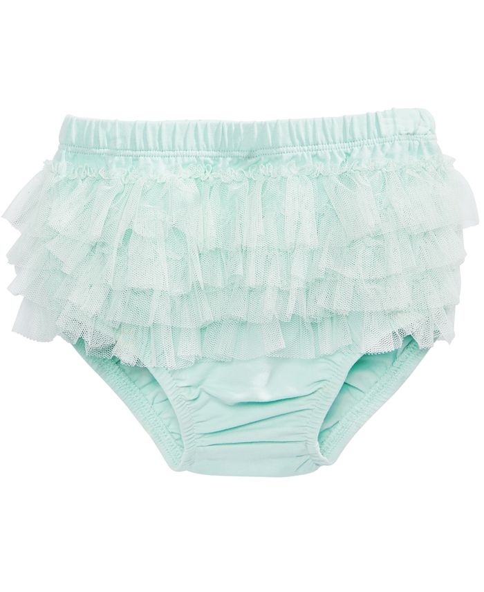 First Impressions Baby Girls Ruffled Tulle Bloomers, Created for Macy's ...
