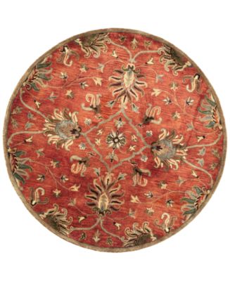 KAS Syriana Agra 5'6" Round Area Rug - Macy's