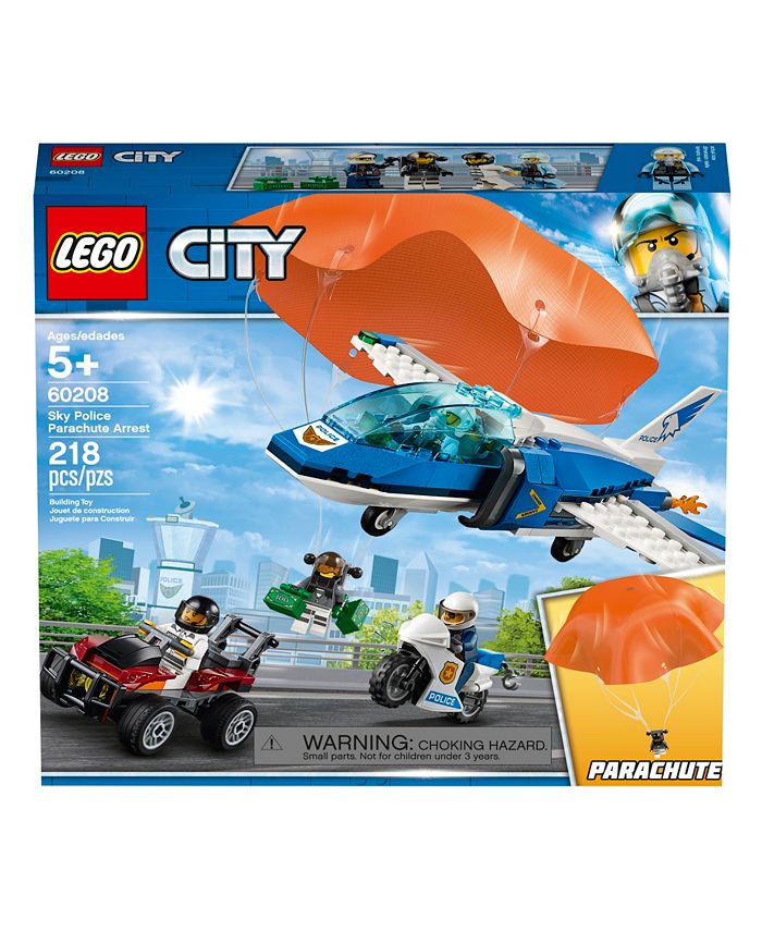 LEGO® Sky Police Parachute Arrest 60208 - Macy's