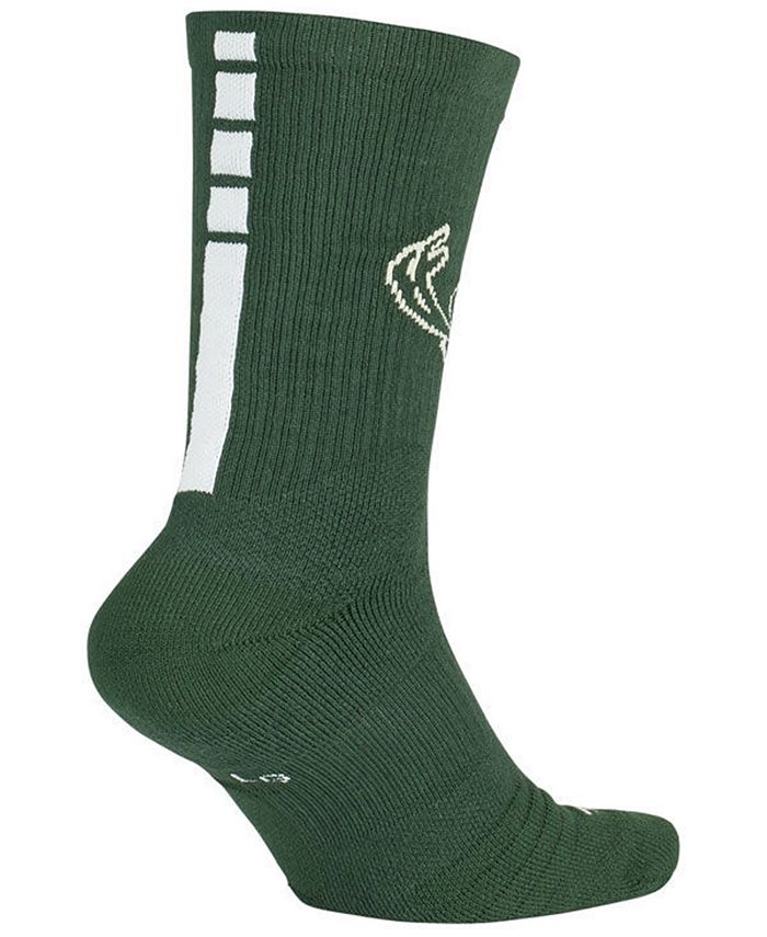Nike Men's Milwaukee Bucks Elite Team Crew Socks & Reviews - Sports Fan ...