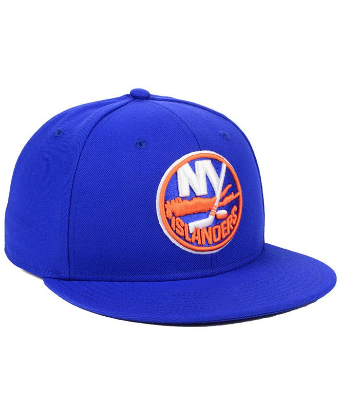 Authentic NHL Headwear New York Islanders Basic Fan Fitted Cap - Macy's