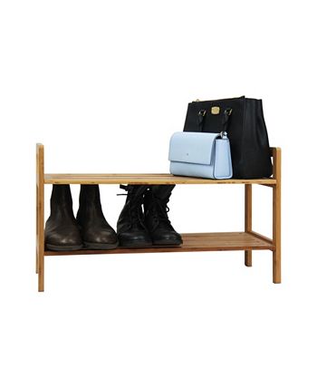 Oceanstar 2-Tier Bamboo Shoe Rack - Macy's