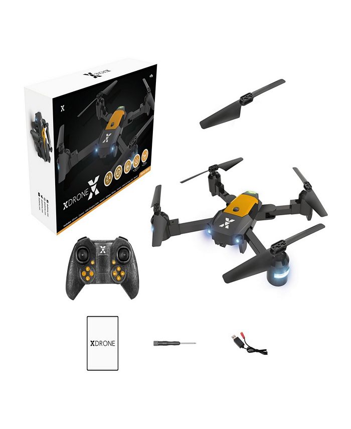 GROOVY TOYS LLC/XDRONE X-Drone Foldable Drone - Macy's