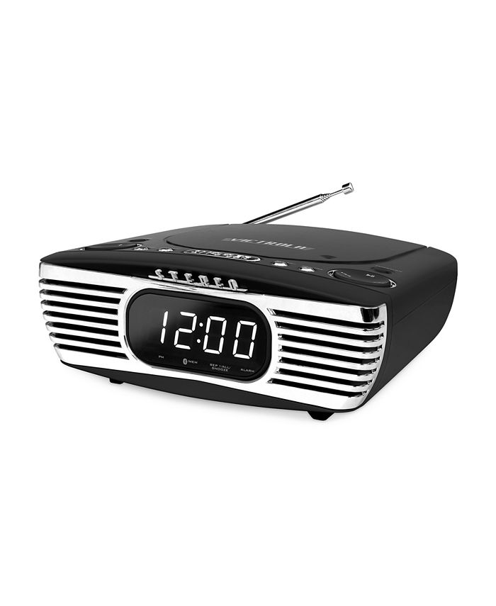 Innovative Technology Victrola Bedside Stereo with CD Player - Macy's