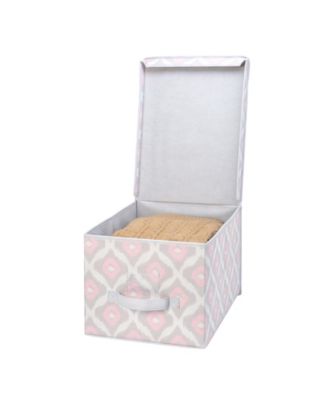 The Macbeth Collection Closet Candie Large Storage Box in Ikat - Macy's