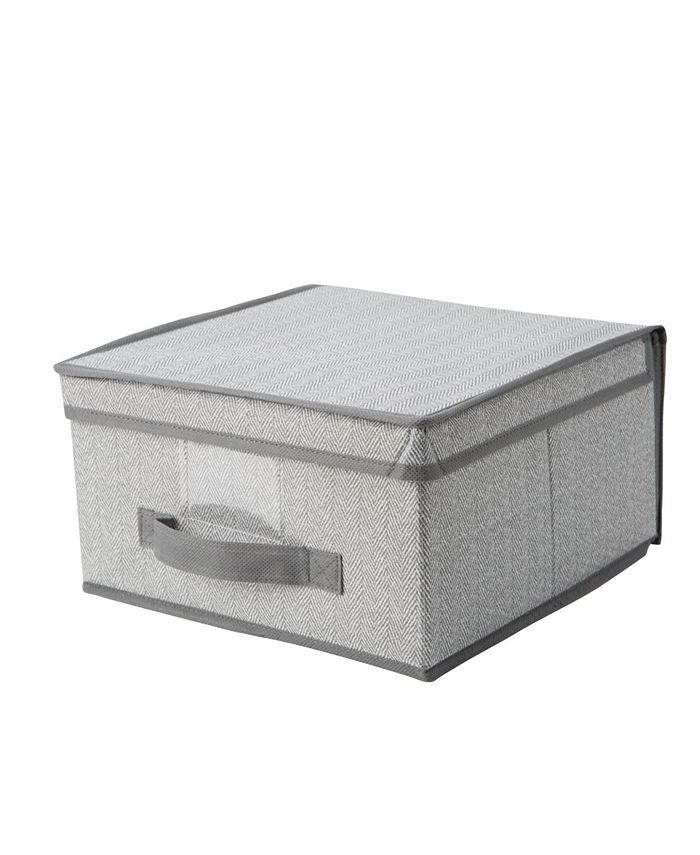 Simplify Medium Storage Box in Gray - Macy's
