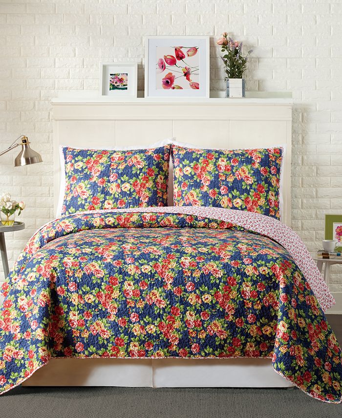 Peking Maria Full/Queen Quilt Set - 3Pc - Macy's