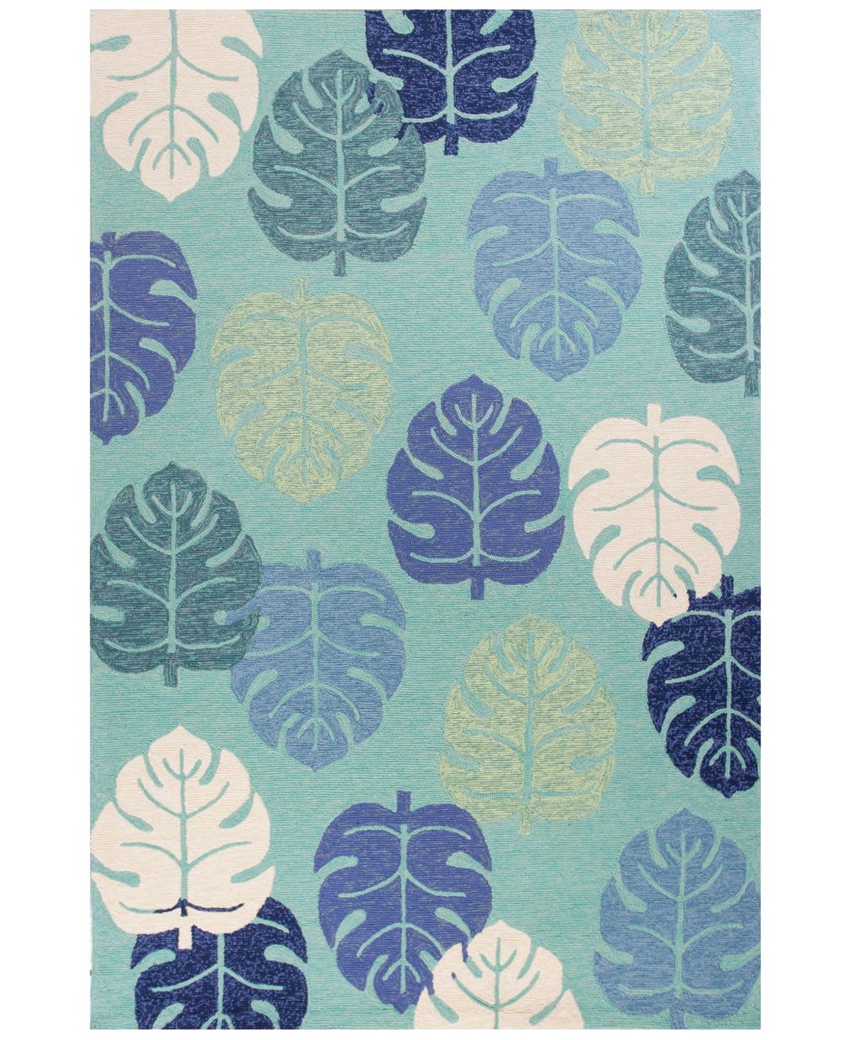 Click here for Kas Harbor Palms 4228 Turquoise 76 Indoor/Outdoor... prices