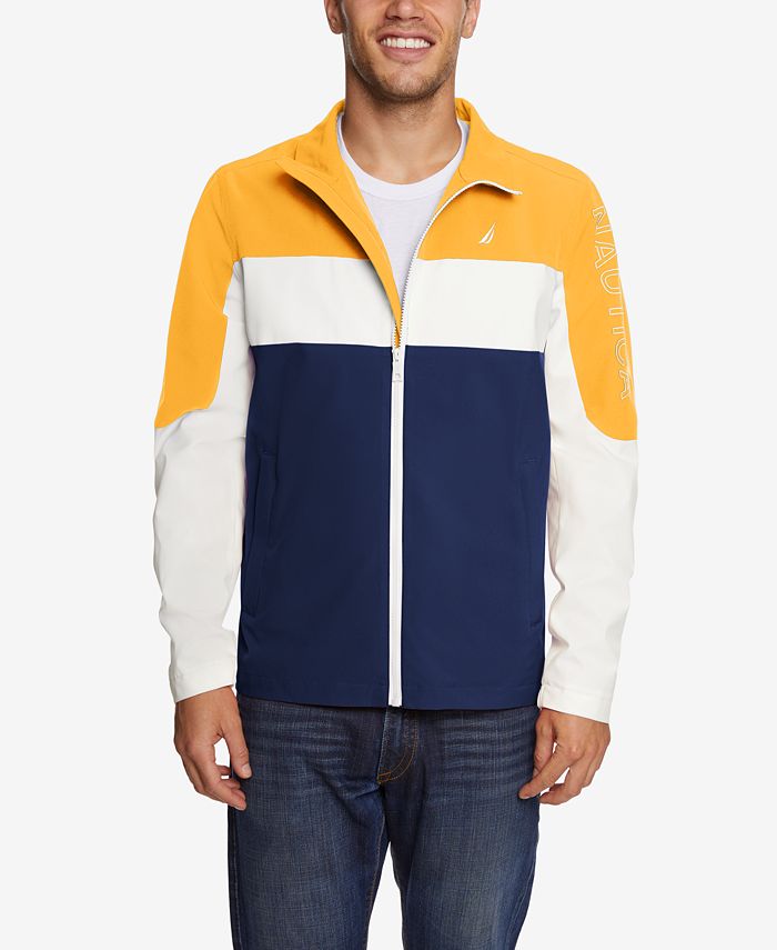Nautica Men's Colorblocked Jacket - Macy's