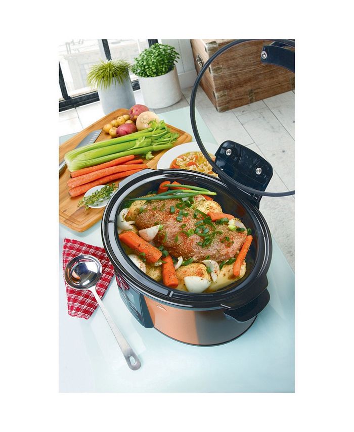 EuroCuisine Euro Cuisine SCX6 Electric Slow Cooker - 6 Quarts - Macy's