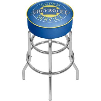 Chevrolet Padded Swivel Bar Stool - Super Service - Macy's