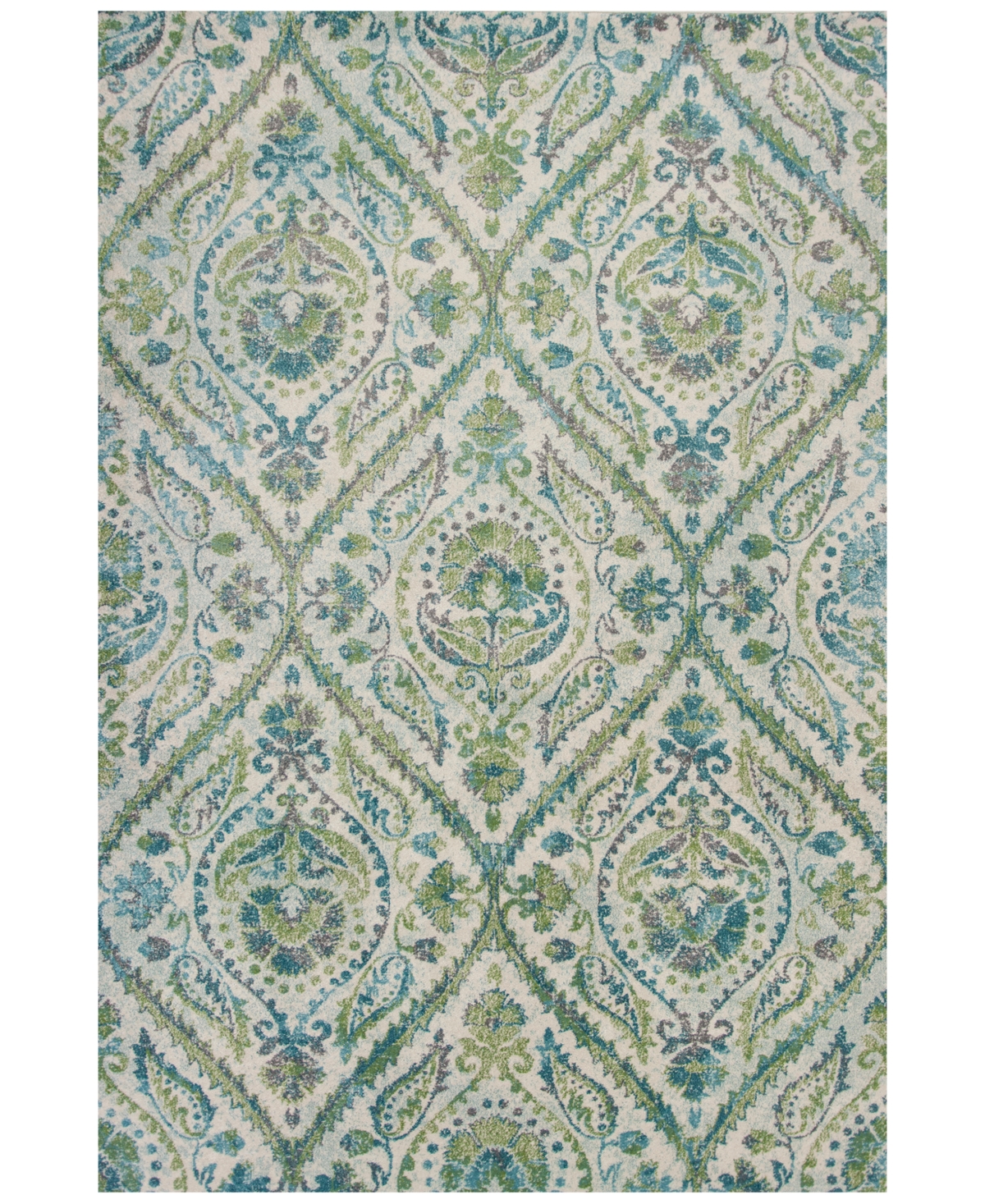 Click here for Kas Stella Parisian 6256 Ivory/Teal 710 x 1010 Are... prices