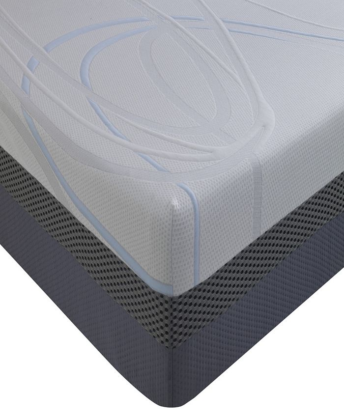 Broyhill O2 12" California King Medium Plush Liquid Gel Foam Mattress ...