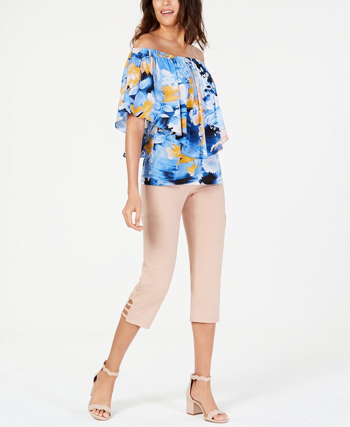 JM Collection Convertible Three-Way Top, Created for Macy's - Macy's