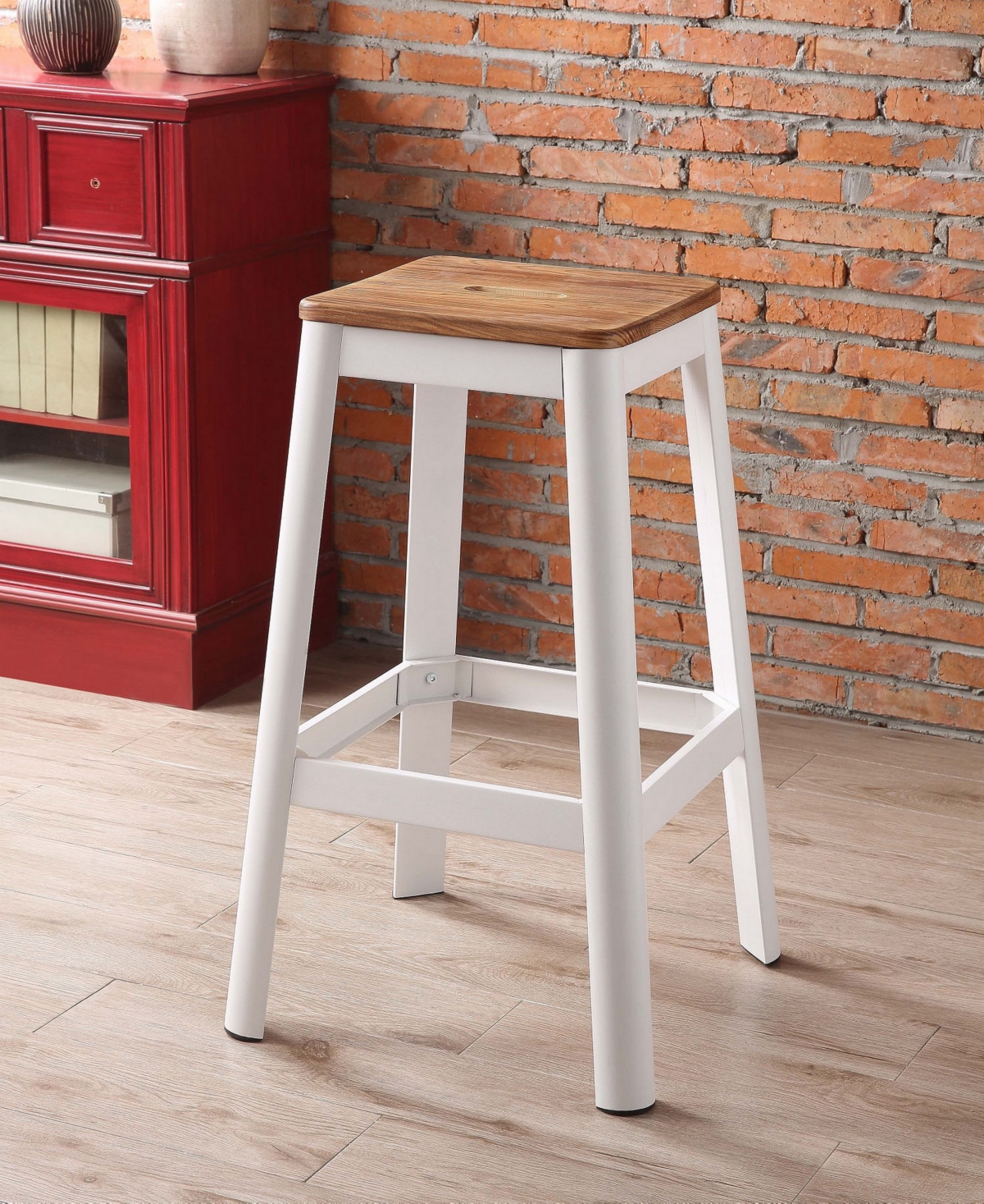 Click here for Jacotte Bar Stool - White prices