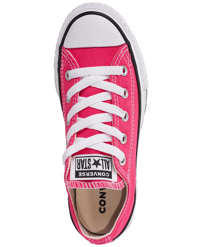 Converse Little Girls' Chuck Taylor All Star Ox Casual Sneakers from ...