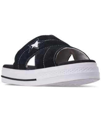 Converse Women's One Star Slip Athletic Slide Sandals from Finish Line ...
