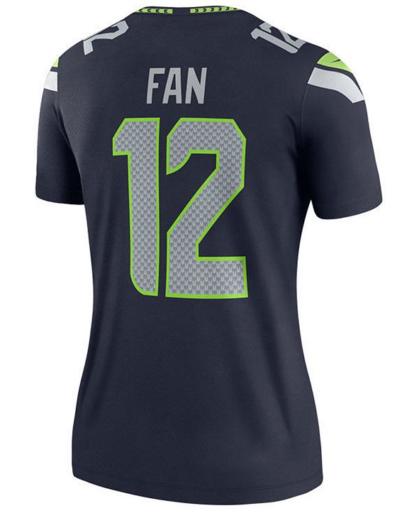 Nike Women's Fan #12 Seattle Seahawks Legend Jersey & Reviews - Sports ...