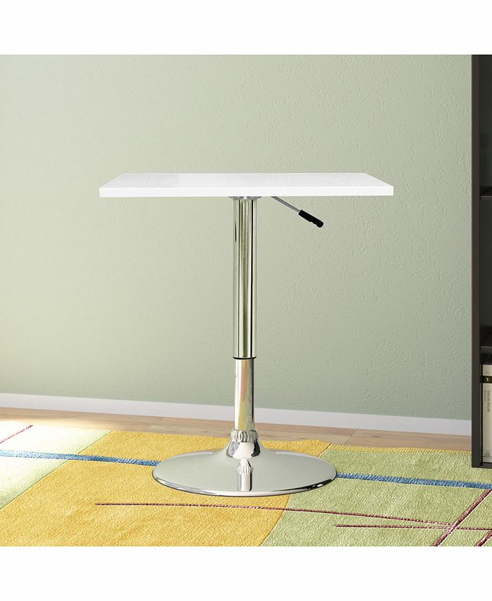 CorLiving Adjustable Height Square Bar Table - Macy's