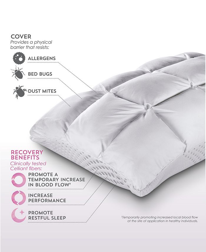 Pure Care Celliant SoftCell Comfy Pillow - Queen - Macy's