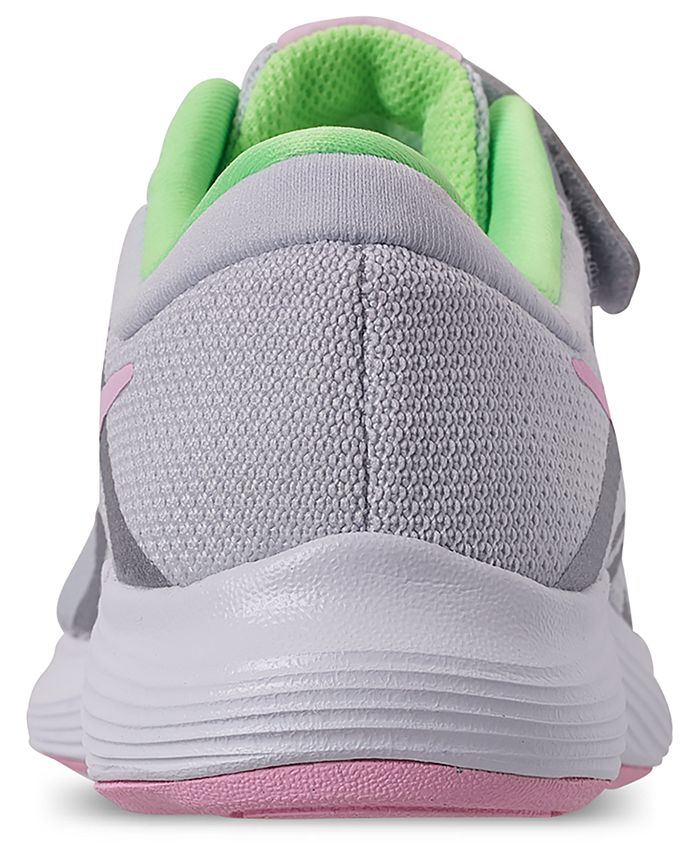 Nike Little Girls' Revolution 4 Athletic Sneakers from Finish Line - Macy's