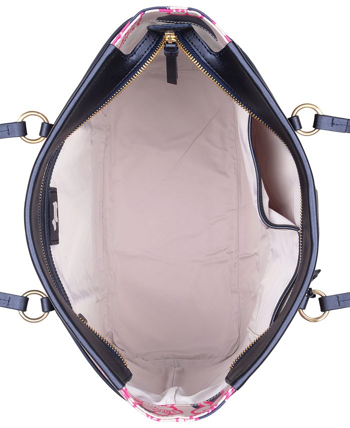 Radley London Blossom Spot Zip Top Tote - Macy's