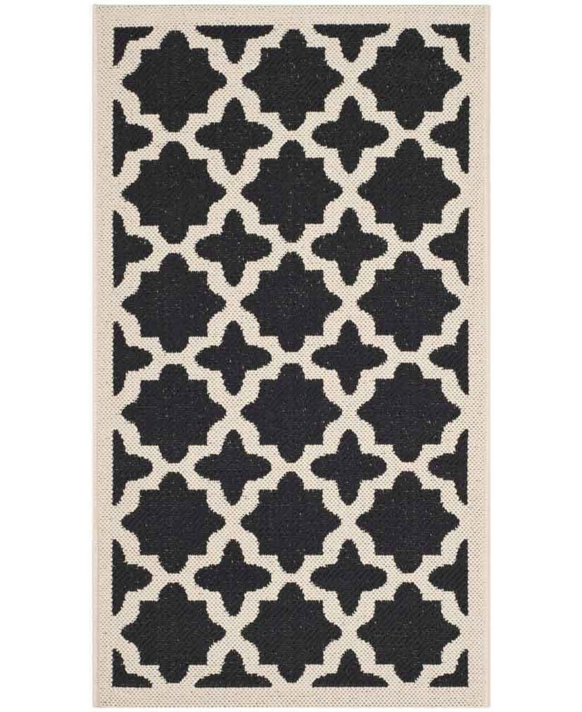 Click here for Safavieh Courtyard CY6913 Black and Beige 53 x 77... prices