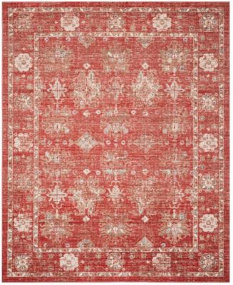 Safavieh Windsor Red and Ivory 8' x 10' Area Rug - Macy's