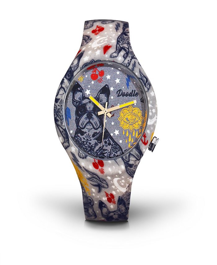 Doodle Watches Doodle Watch French Bulldog - Macy's