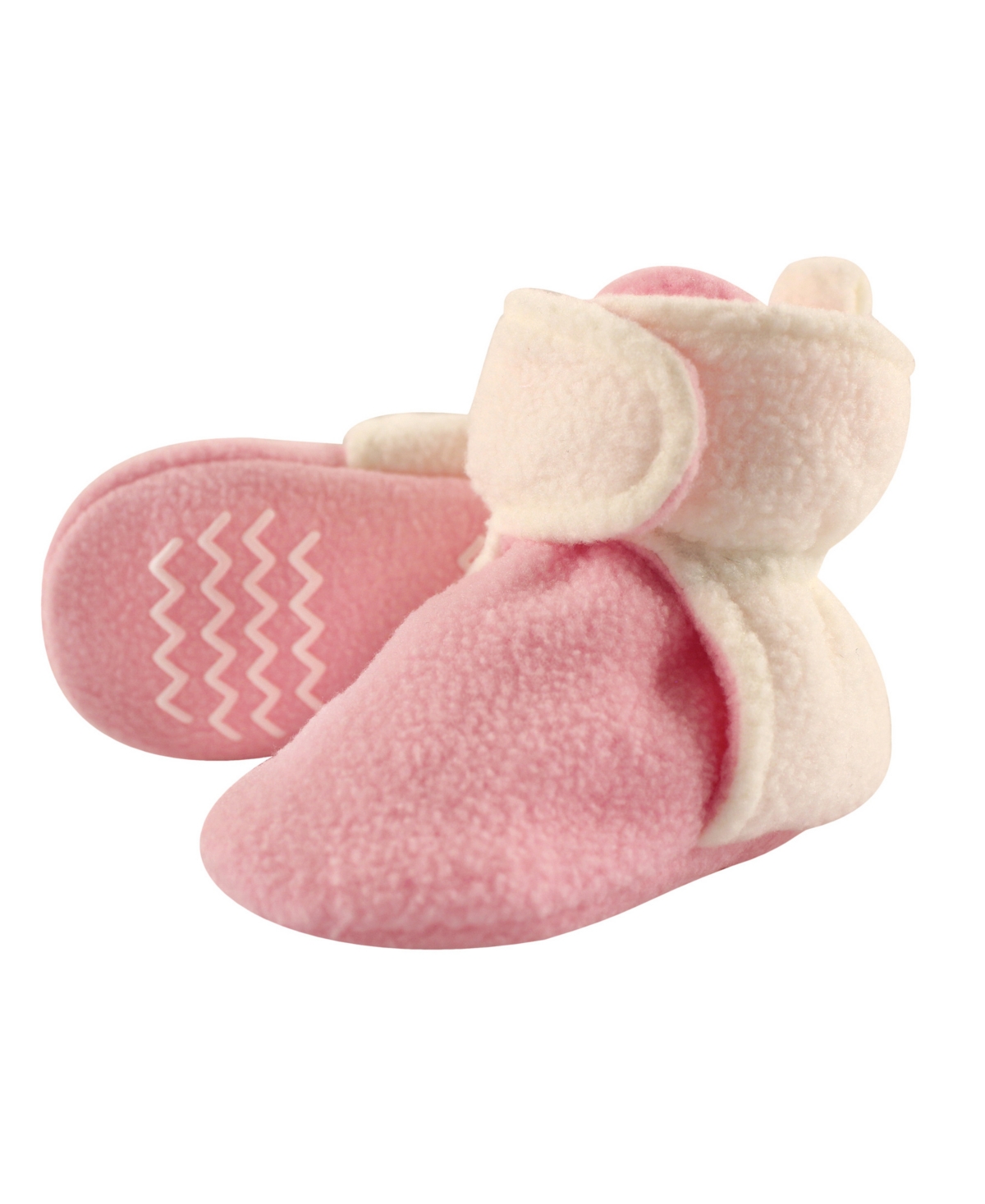 Click here for Hudson Baby Baby Girls Fleece Booties - Light pink... prices