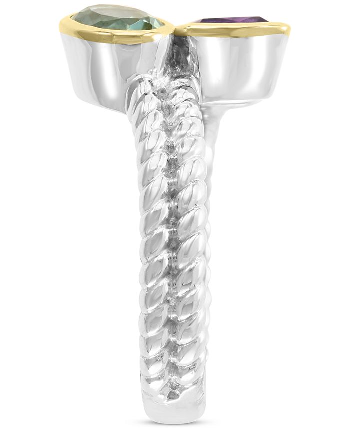 EFFY Collection EFFY® Amethyst (1-1/10 ct. t.w.) & Green Quartz (1/2 ct ...