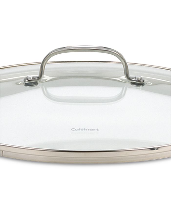 Cuisinart Chef's Classic Stainless Steel 2-Pc. Glass Lid Set - Macy's