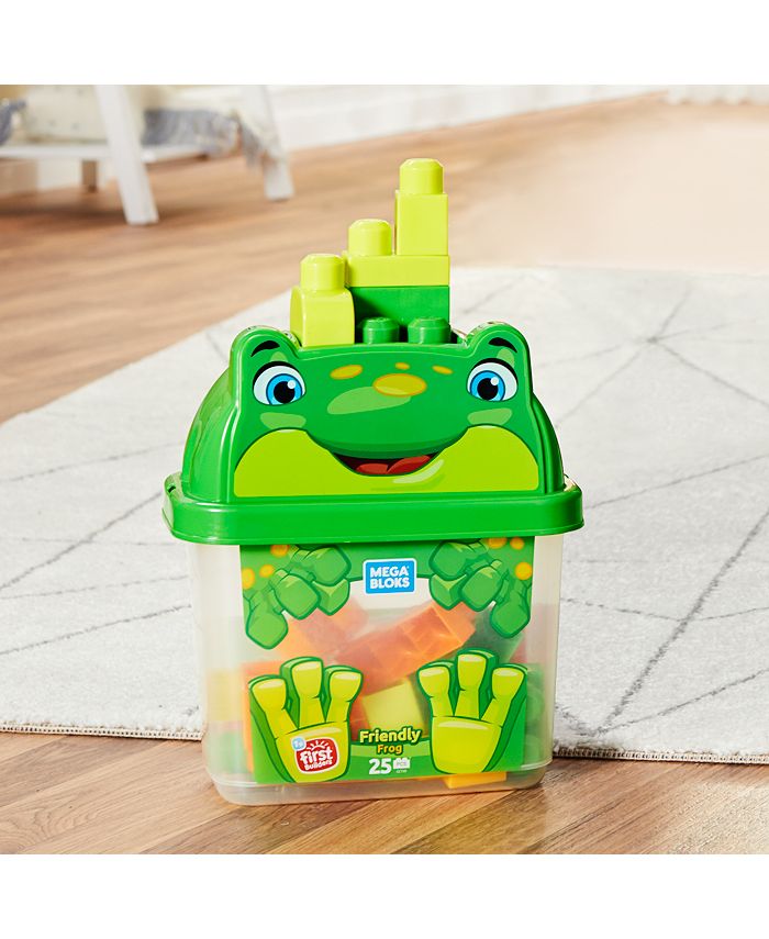 Mega Bloks Friendly Frog 25 Piece Bucket - Macy's
